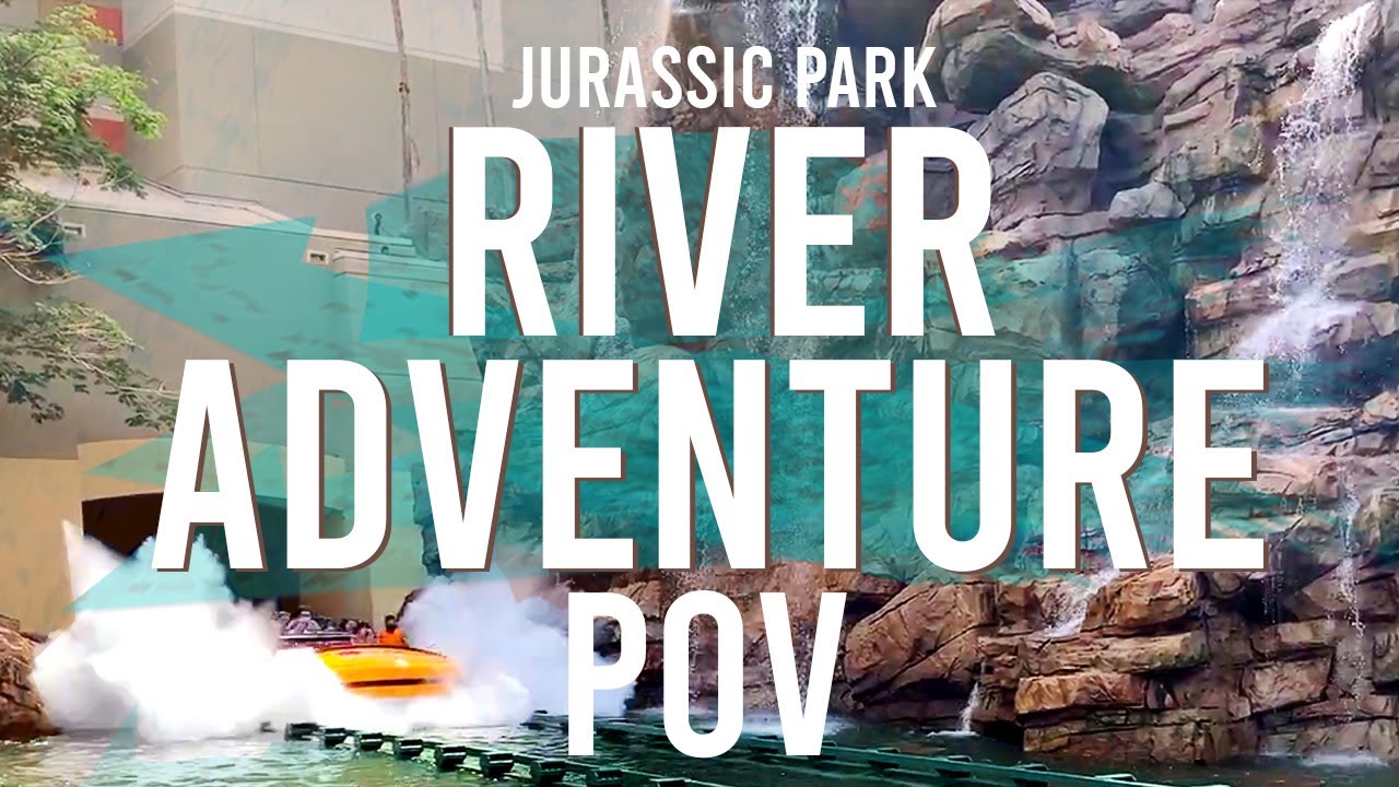 Jurassic Park River Adventure POV Ride Through | Jurassic Park ...