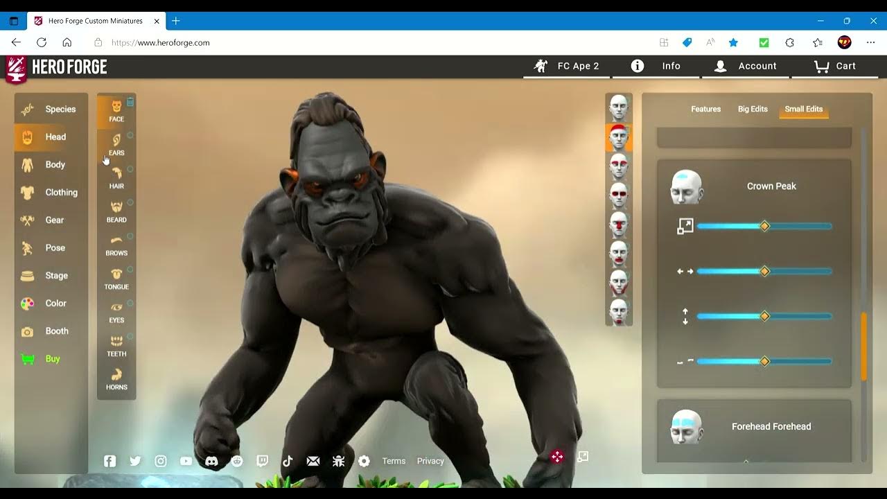 Hero Forge Face Customizer Tutorial - YouTube