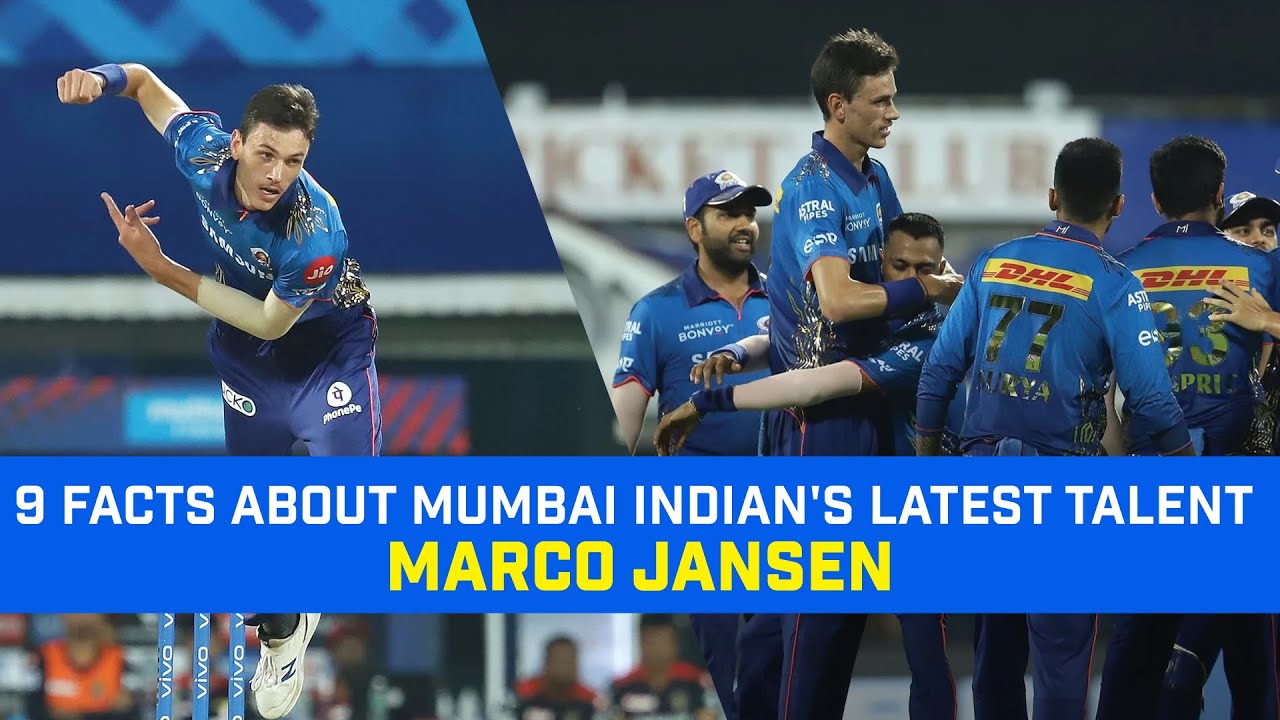 9 Facts About Marco Jansen | Story of a Young Mumbai Indian Left Arm ...