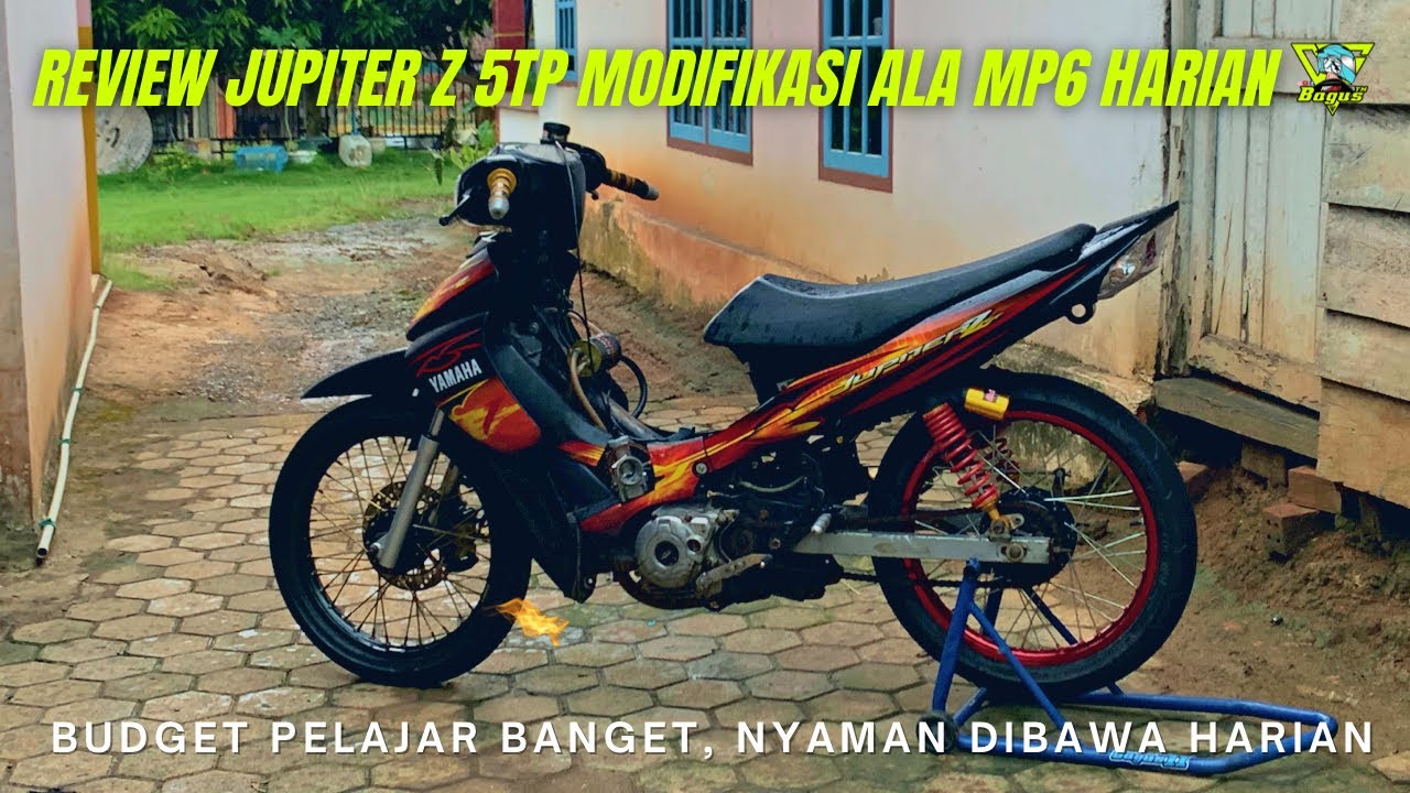 REVIEW JUPITER Z ROADRACE 5TP BUAT HARIAN - YouTube