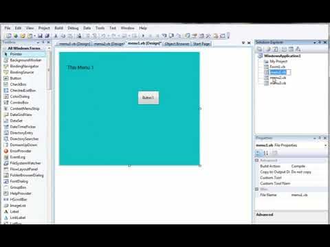 Using panel in vb.net - YouTube