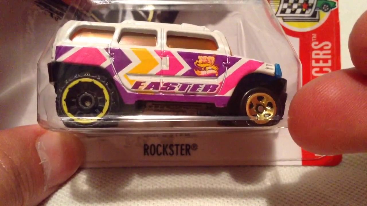 Hot Wheels Rockster (2017 Holiday Racers - Easter - Wheel Error!) - YouTube
