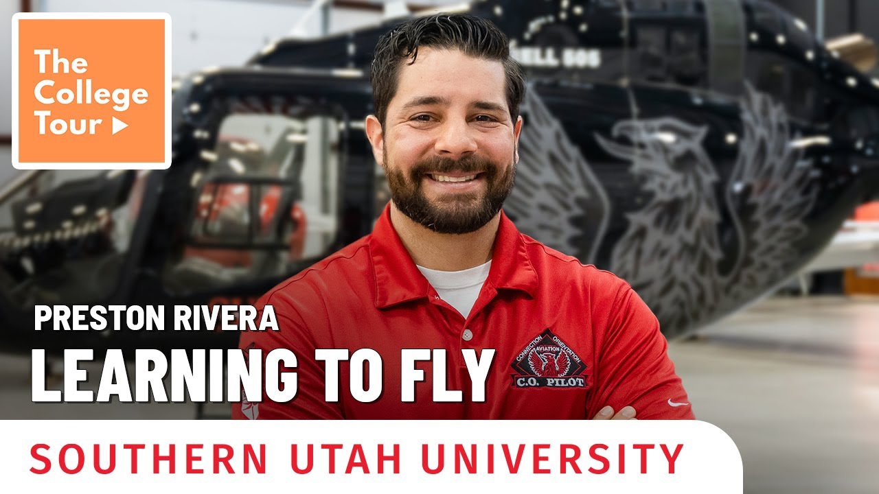 Learning to Fly: Preston shows off SUU's aviation program. - YouTube