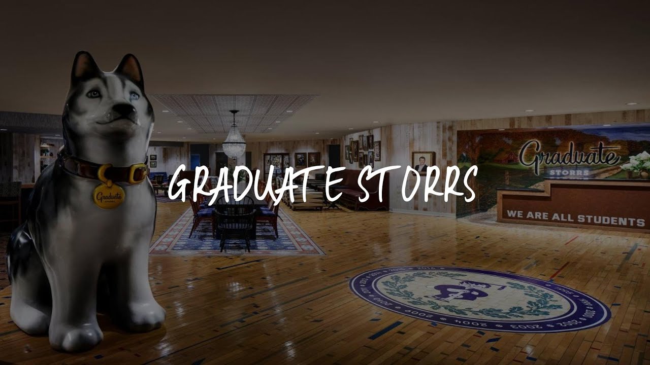 Graduate Storrs Review - Storrs , United States of America - YouTube