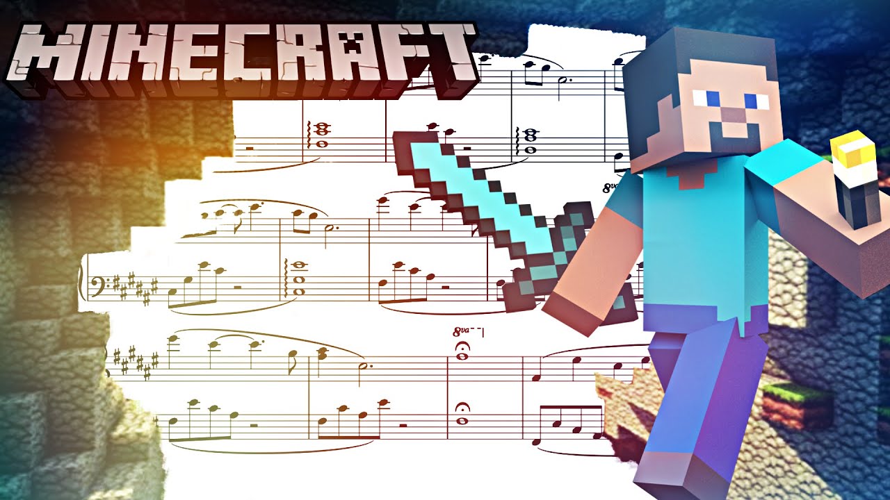 Key - Minecraft (Animated) (Easy Piano Tutorial) - YouTube