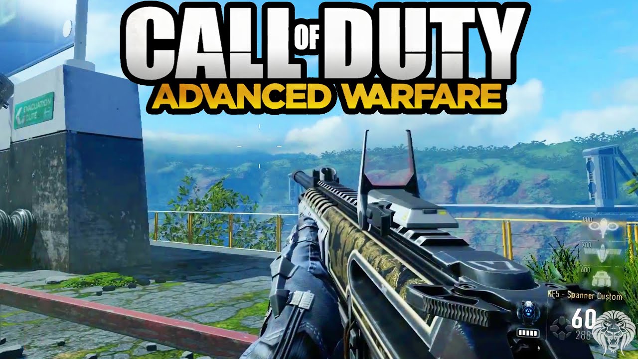 COD Advanced Warfare: New "RECOVERY" Multiplayer Map - Volcano Eruption ...