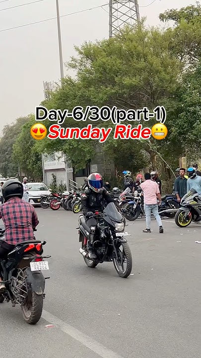 Day-5(part-1) 🙈Sunday Ride super bikes😨…. #minivlog #vlog #sundayride - YouTube