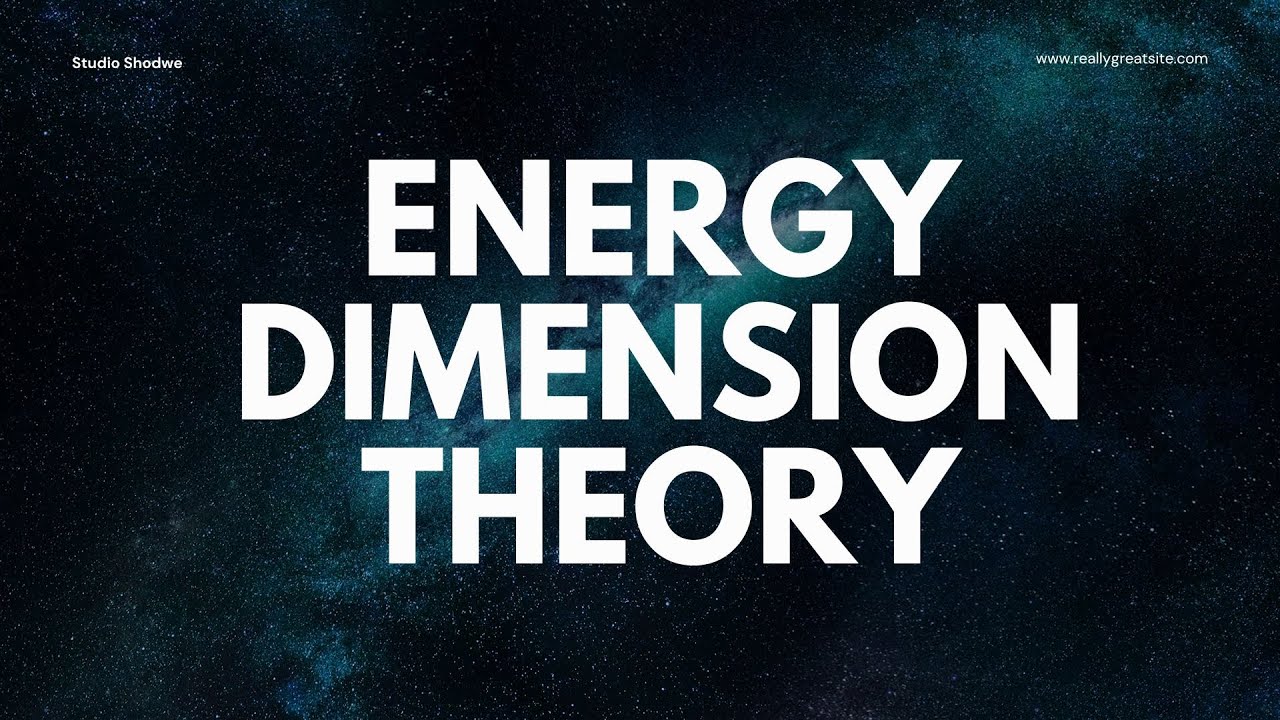The Energy Dimension: Explaining Dark Matter and Dark Energy | Johan ...