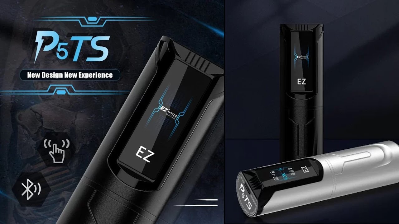 EZ P5 TS Multi-Touch Wireless Machine - YouTube