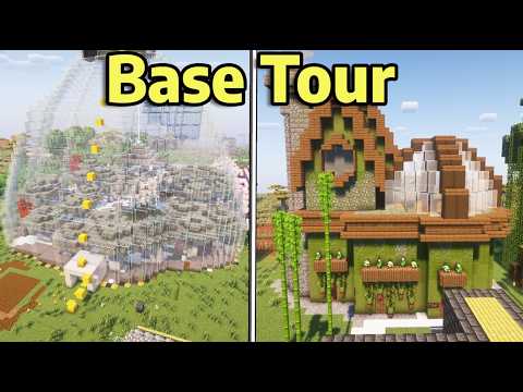 Exploring EPIC Minecraft Bases made by my Friends! - YouTube