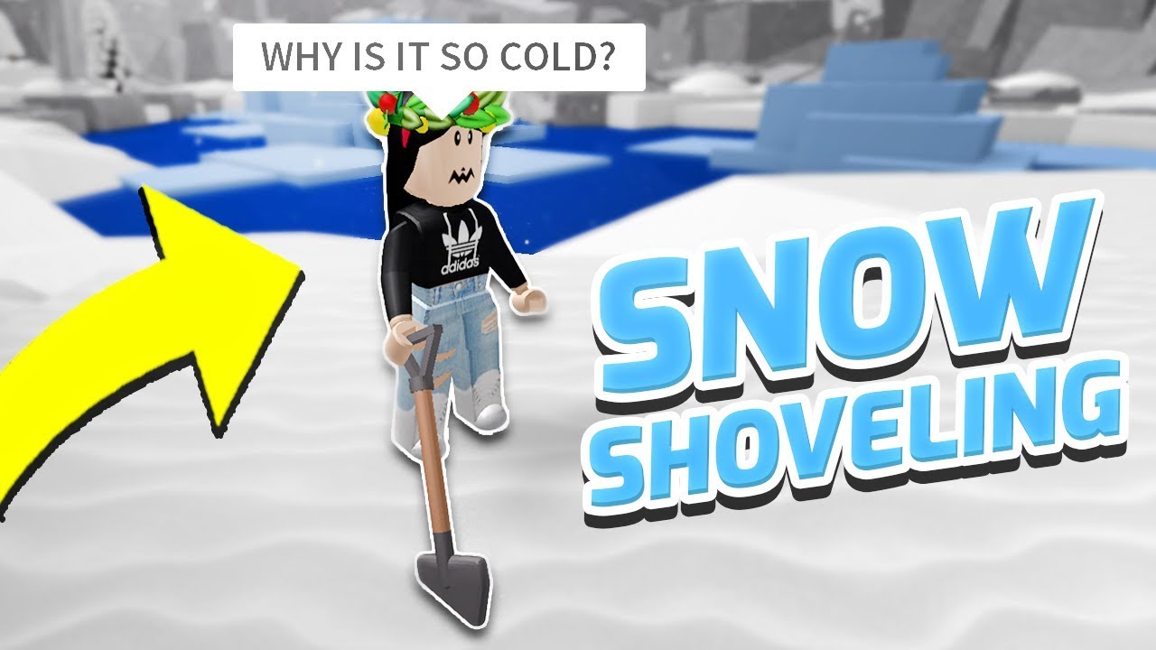 ROBLOX SNOW SHOVELING SIMULATOR!! - YouTube