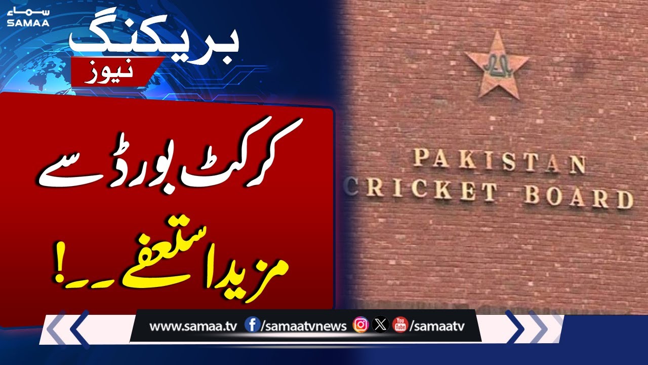 Sohaib Sheikh, Tania Mallick Step Down from PCB Roles |SAMAA TV - YouTube