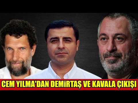 Cem Yılmaz Selahattin Demirtaş ve Osman Kavala Açıklaması