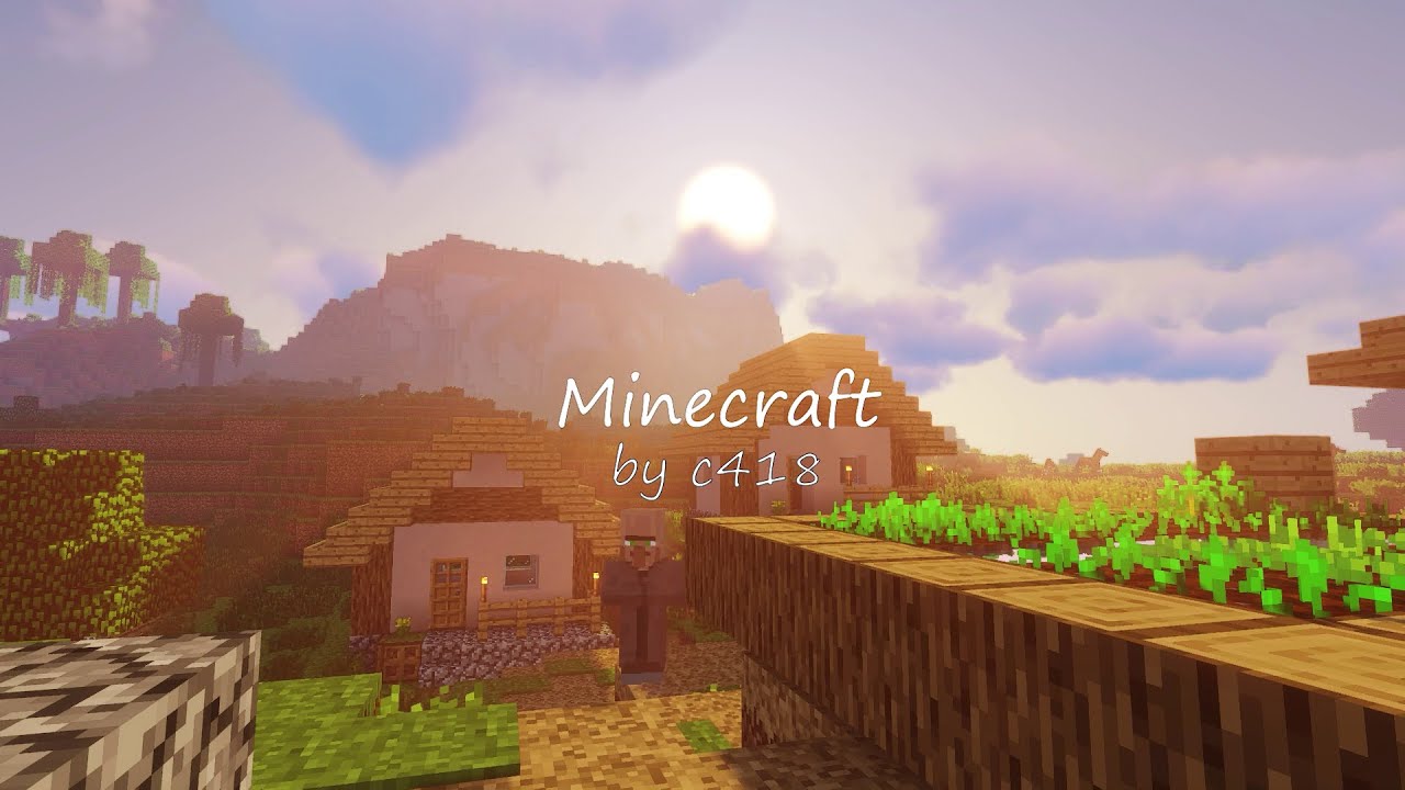 studying in minecraft's sunshine for 45 mins... - YouTube
