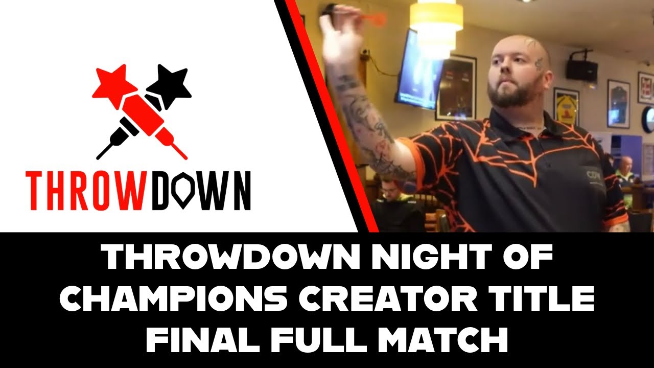Throwdown Night of Champions Creator Title FULL MATCH - YouTube