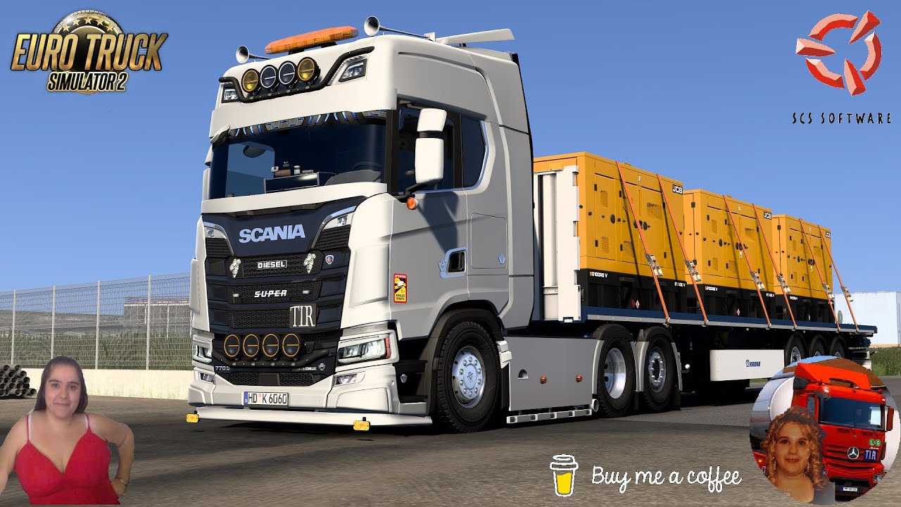 Euro Truck Simulator 2 (1.50) Scania NG Full Tuning Delivery to SFIGC ...