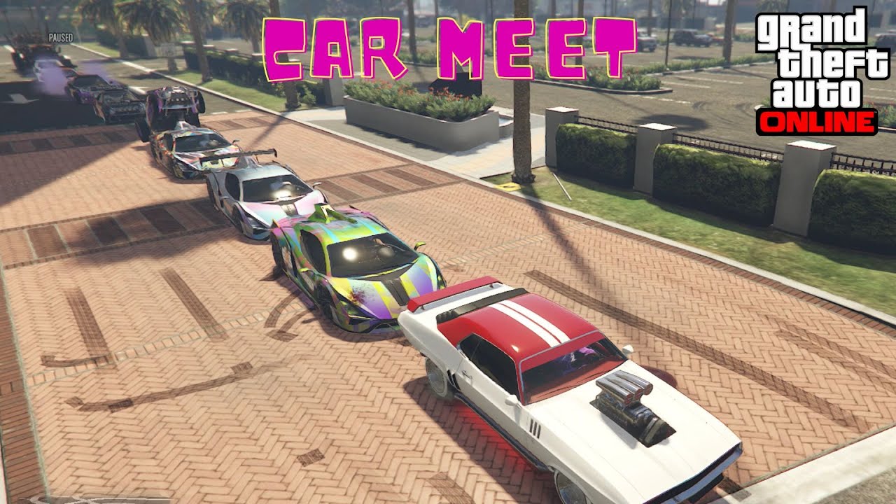 Car Meet Goes Wrong In Gta Online | HITMAN AVI GAMING - YouTube