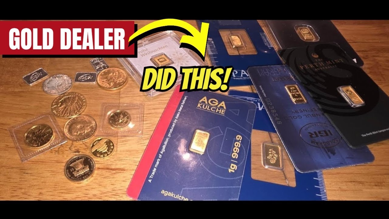 "I got a FAKE GOLD Coin: The dealer did this! - YouTube