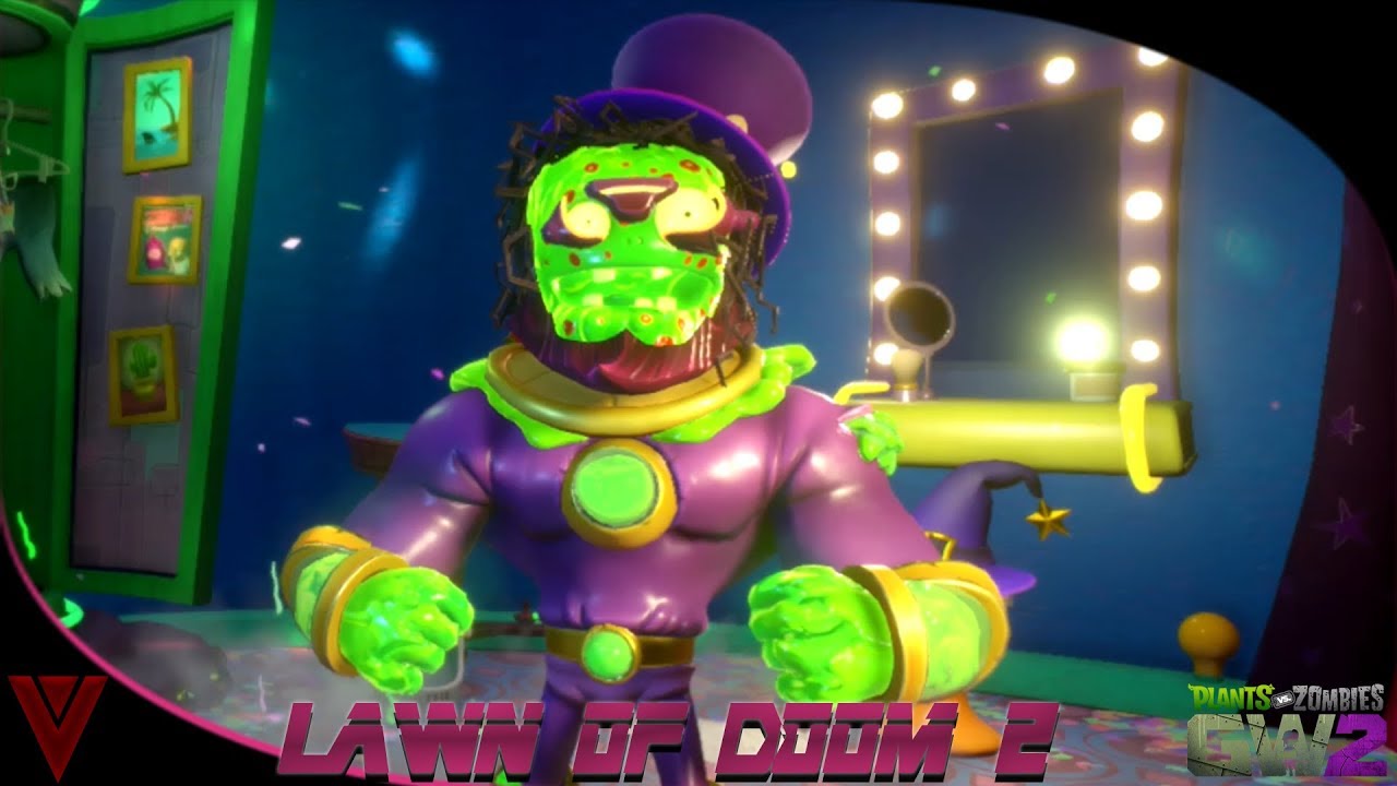 Plants Vs Zombies Garden Warfare 2 Lawn Of Doom 2 - Toxic Brainz ...