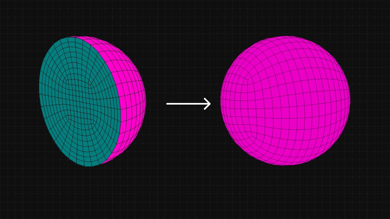 Mirror and Merge a Grid - YouTube