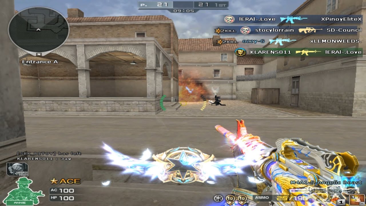 CrossFire PH: M4A1 Silencer Angelic Beast VIP | FFA Gameplay - YouTube