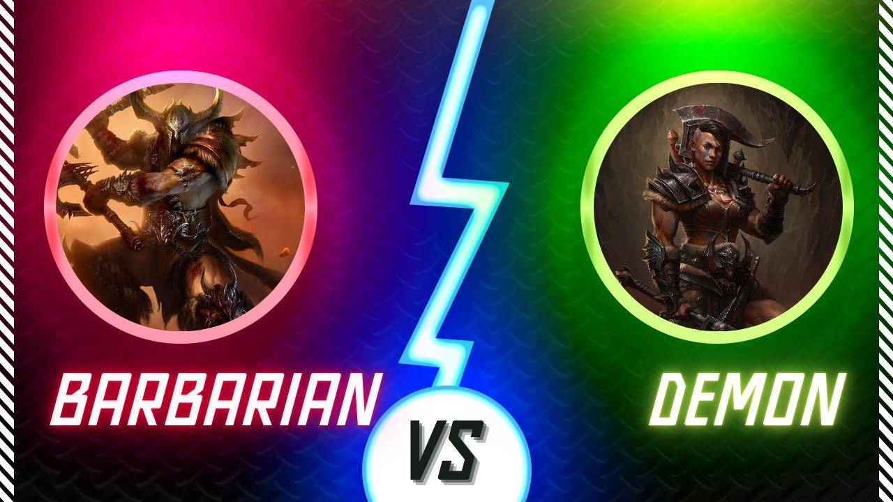 Ultimate Clash: Barbarian vs. Demon in Diablo Immortal - YouTube