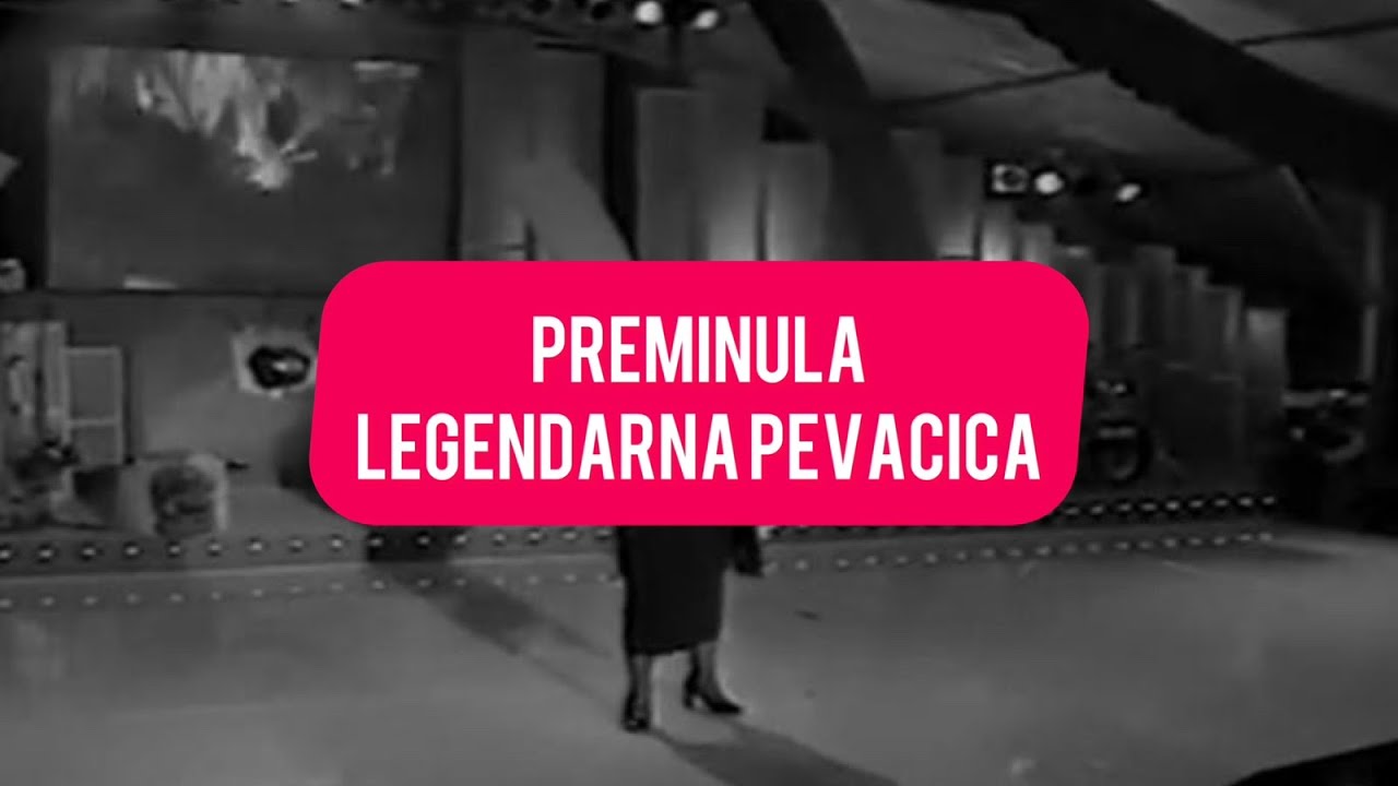 PREMINULA LEGENDARNA PEVAČICA! Čitava Jugoslavija je obožavala njene ...