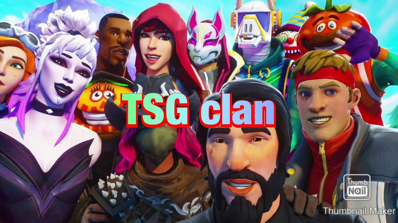 Fortnite montage TSG clan part 4 - YouTube