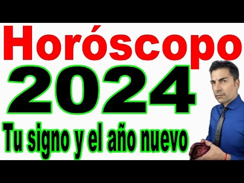 PREDICCION HOROSCOPO 2024 SIGNO por SIGNO COMO SERA EL AÑO NUEVO SEGUN ...