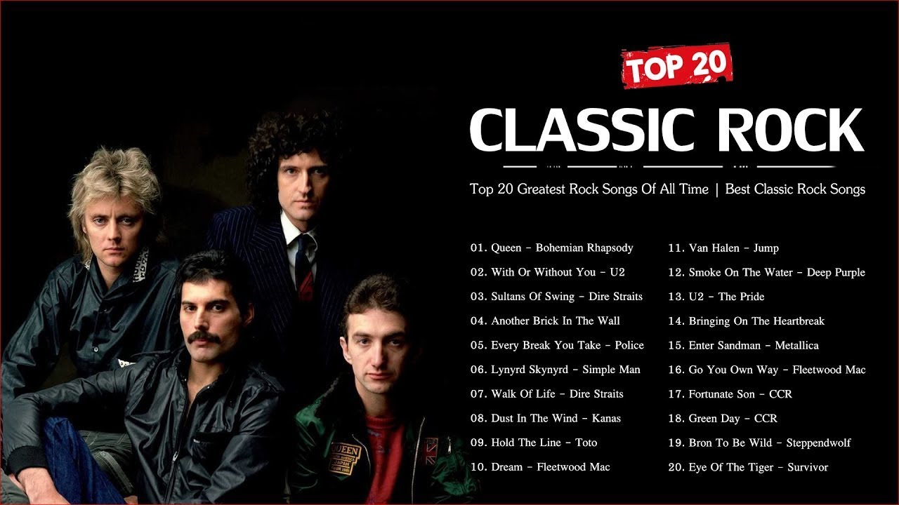 Top 20 Greatest Hits Classic Rock Songs - Best Classic Rock Of All Time ...
