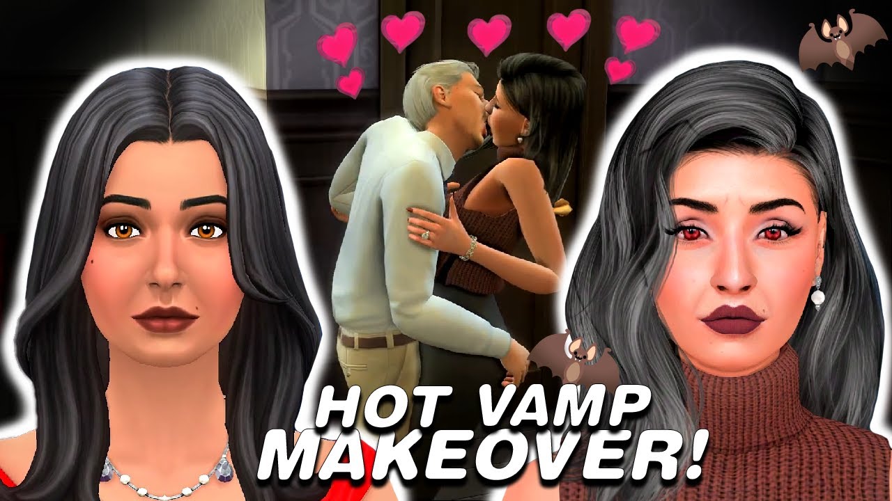 The Goth's HOT VAMP Makeover 💄CAS sessions 💄 - YouTube