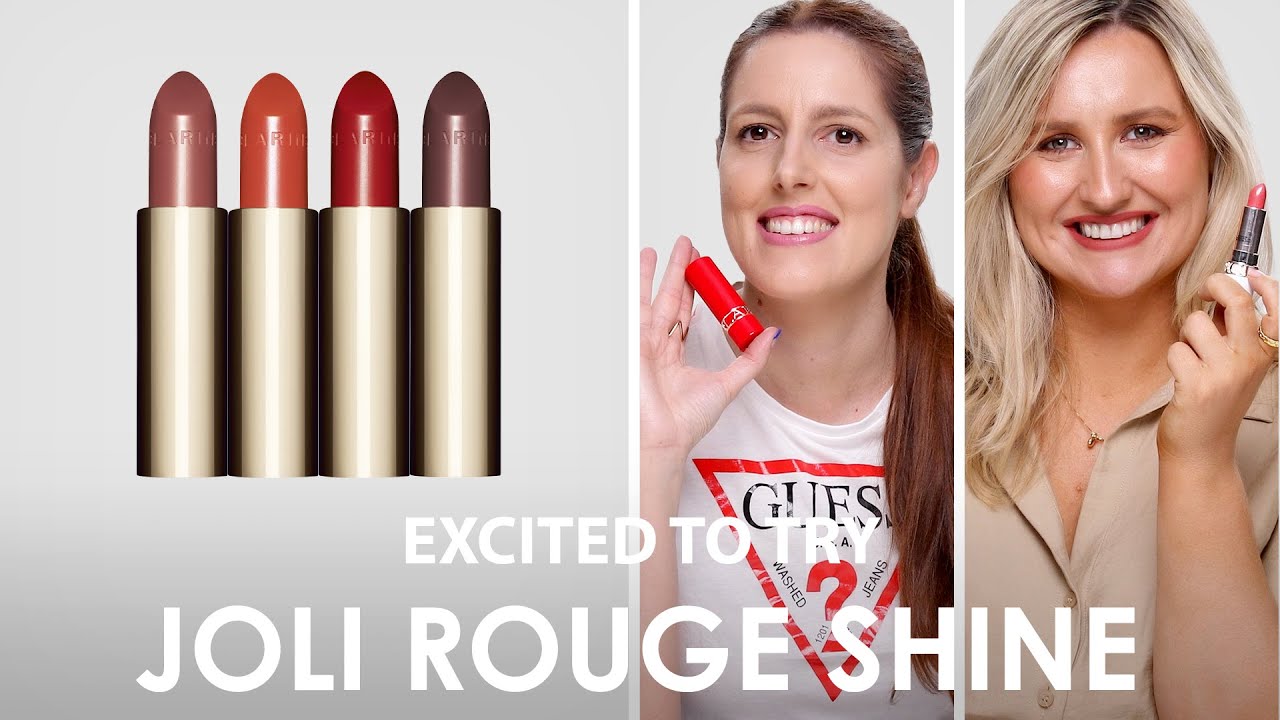We're Excited To Try Clarins Joli Rouge Shine Lipstick Refill - YouTube