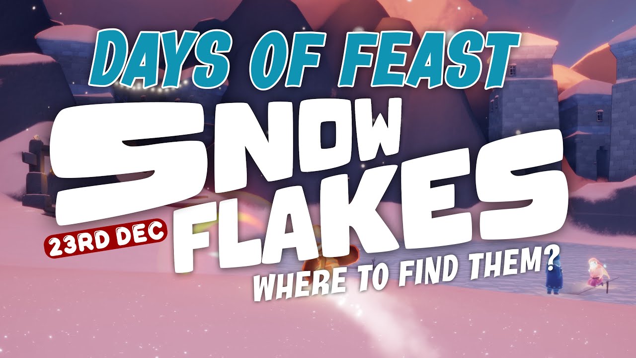 Snow flakes currency spots ️ - Days of Feast | Sky Cotl | Noob Mode - YouTube