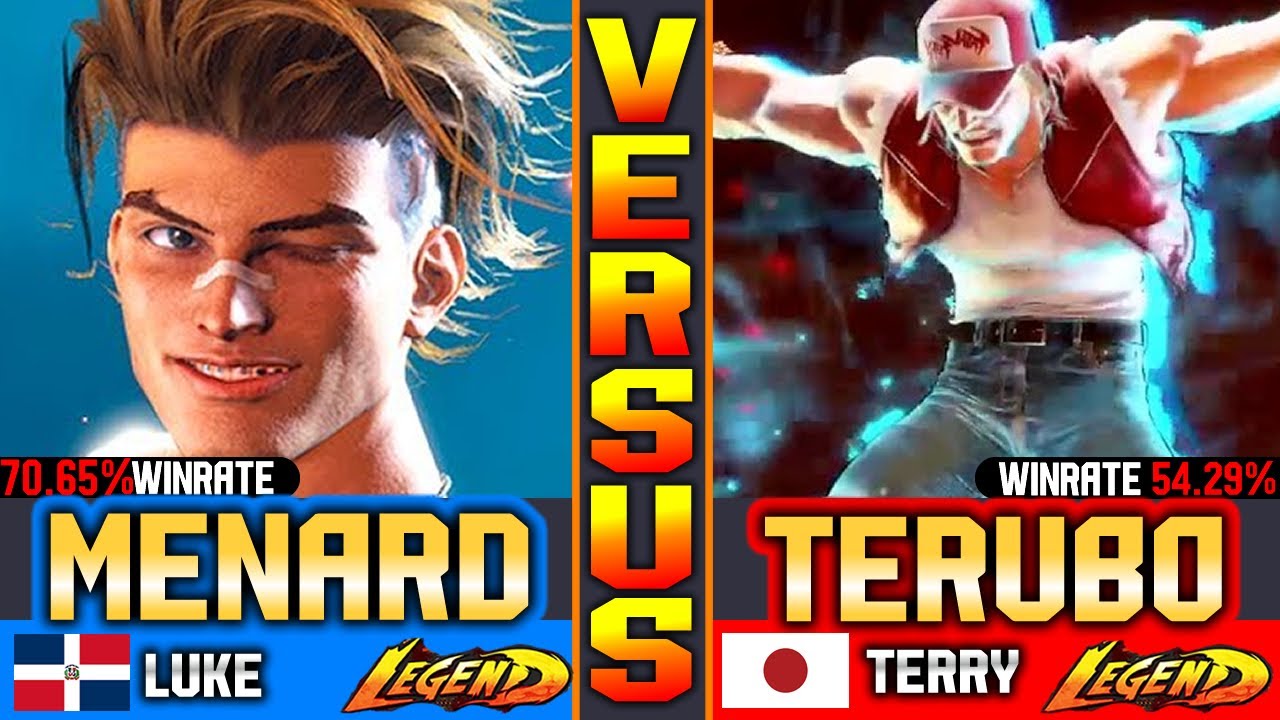 SF6 — MenaRD in Japan | Luke vs Terry (vs Terubo) High-Level Street ...