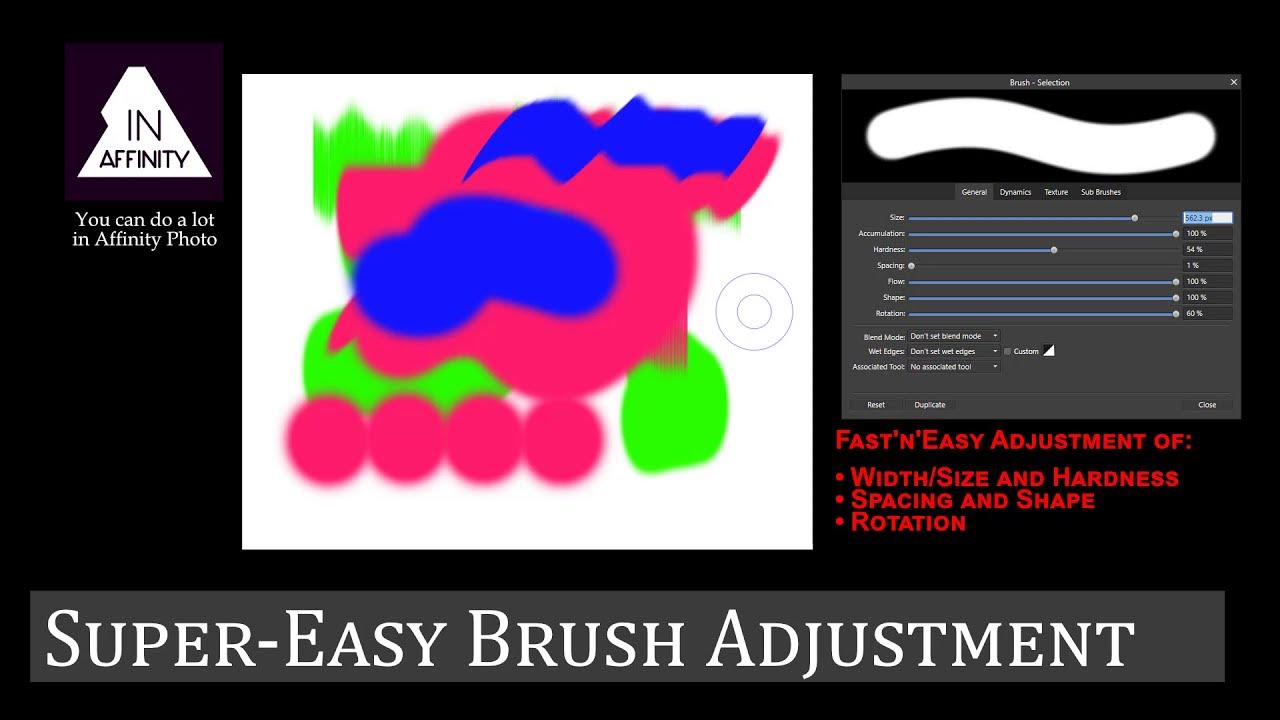 Super-Easy Visual Brush Adjustment - YouTube