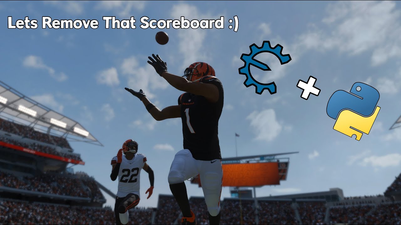 Hide Scoreboard in Madden 24 - PC Modding (Cheat Engine + Python) - YouTube