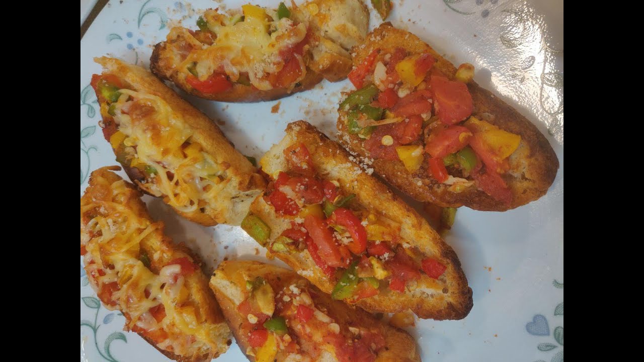 Classic #Bruschetta #Italian starter #Recipe in 4 mins /Quick & Easy ...