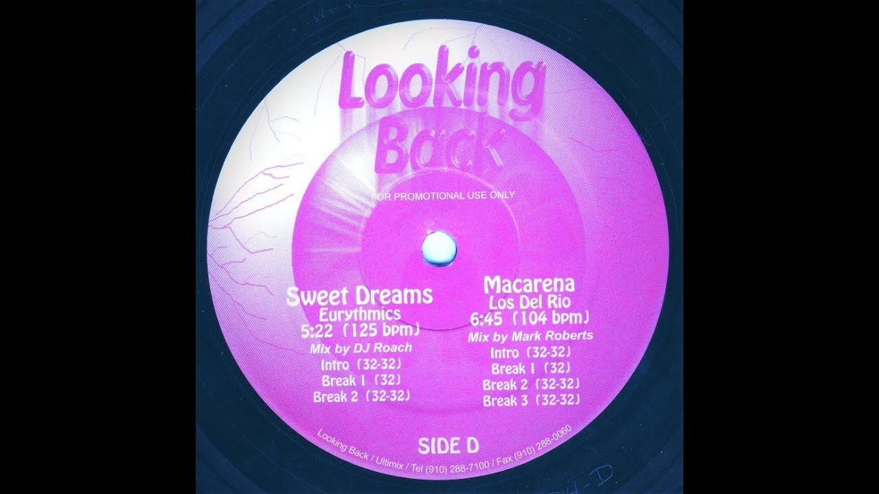 The Eurythmics - Sweet Dreams (DJ Roach Ultimix) - YouTube