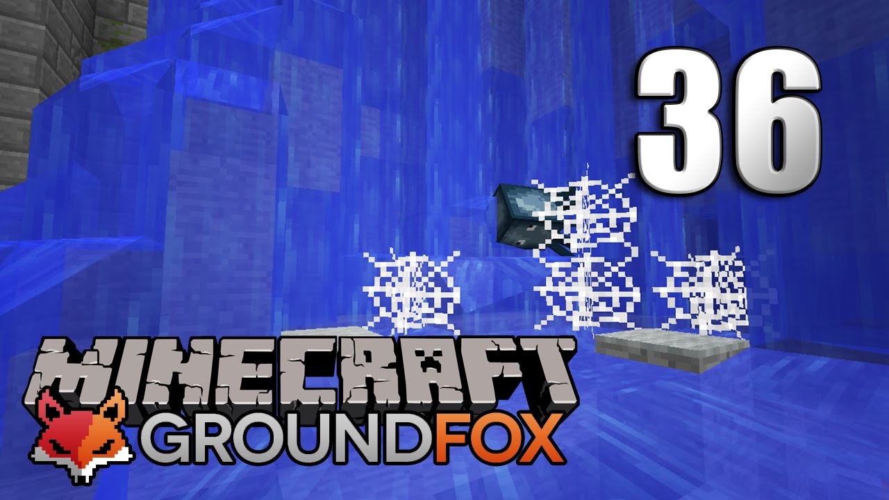 Minecraft Groundfox S4E36 - Waterfall Foam - YouTube