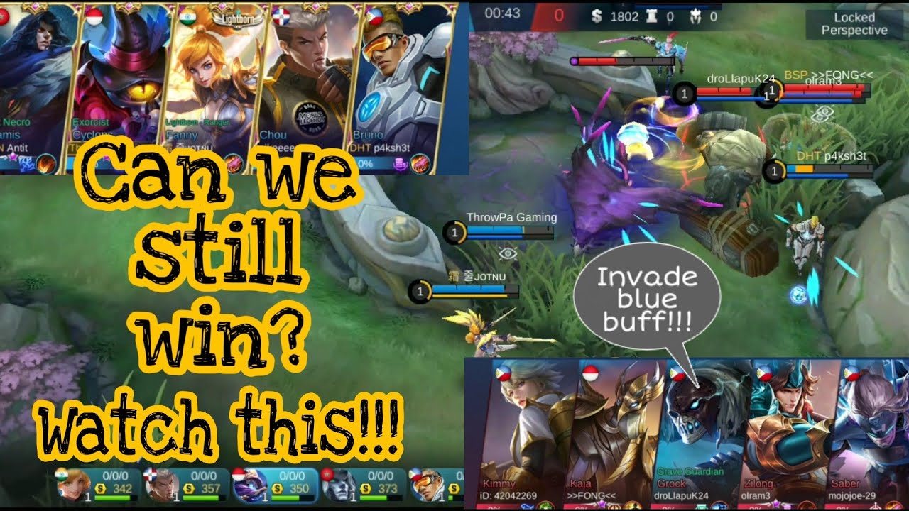 How to win with bad line up | Solo Rank | Non Meta Hero - YouTube