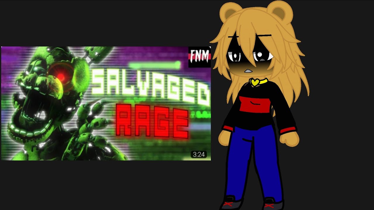 FNAF Reacts To Salvaged Rage @En-V-ious - YouTube
