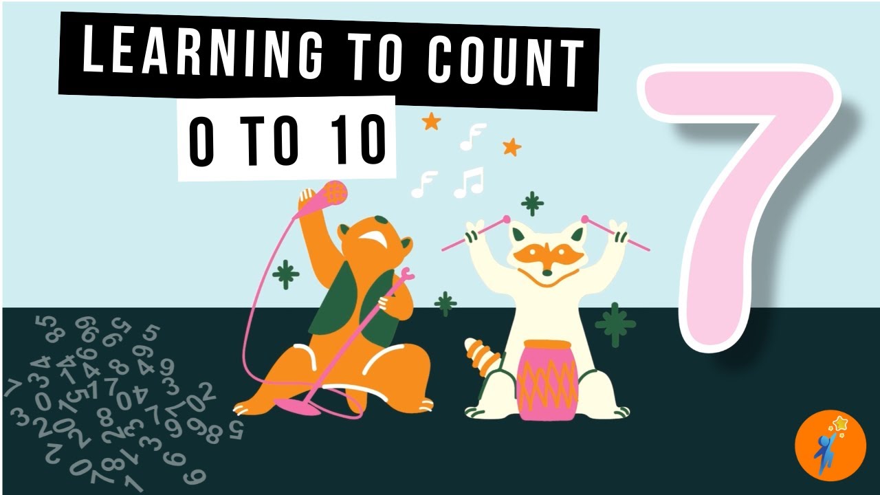 Counting numbers from 0 to 10 | Learning to count | We love counting ...