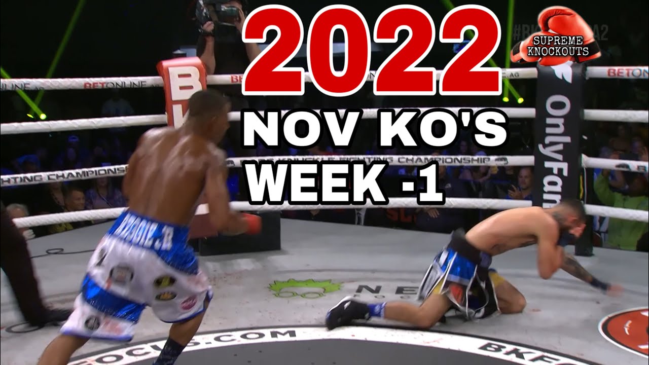 MMA & Boxing Knockouts I November 2022 Week 1 - YouTube
