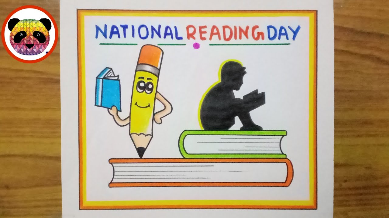 National Reading Day Drawing Vayana Dinam Poster Drawing Reading national-reading-day-drawing-vayana-dinam-poster-drawing-reading
