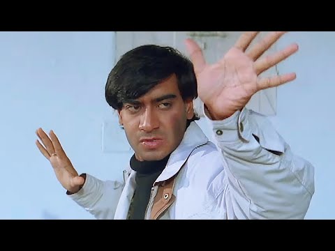 Ajay Devgn Ki Zabardast Action Scene | Karishma Kapoor | Gulshan Grover | Shaktimaan | Mukesh Khanna