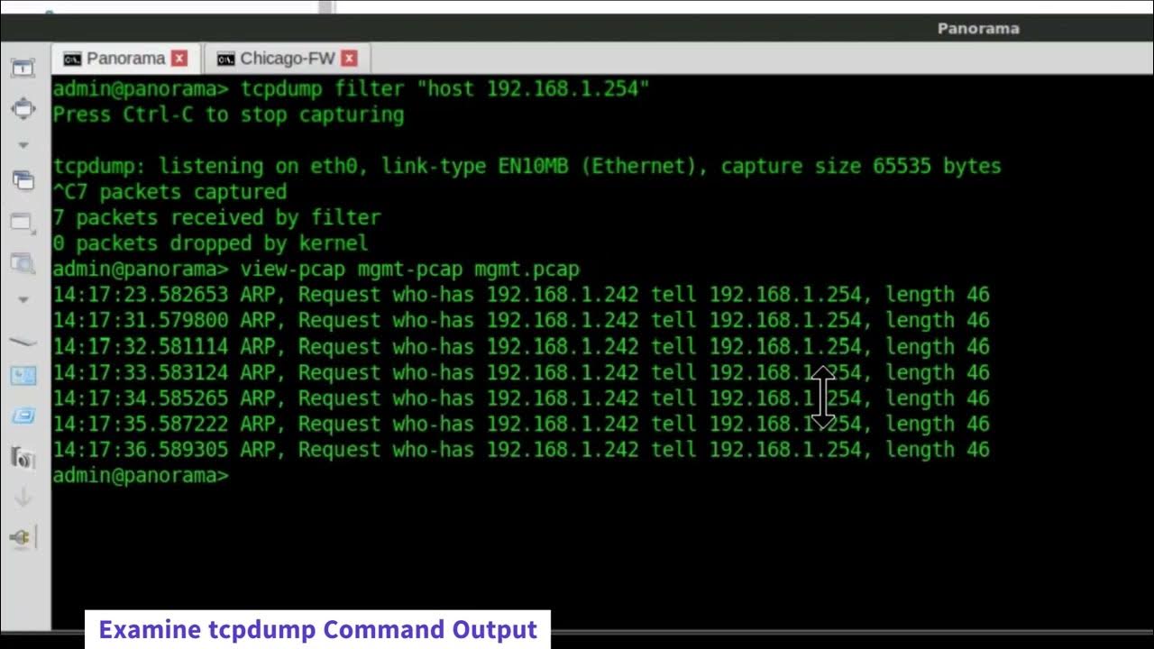 50 Examine tcpdump Command Output - YouTube