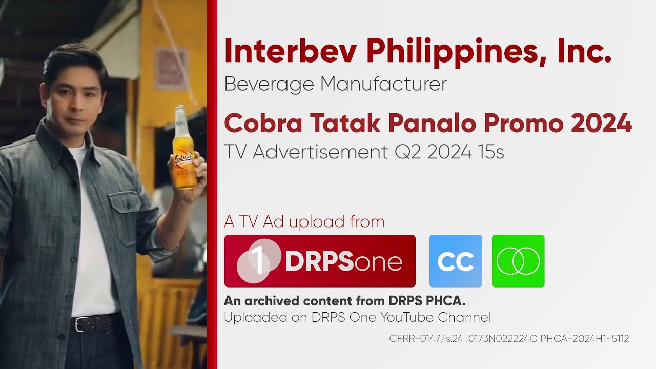 Cobra Tatak Panalo Promo 2024 TV Ad Q2 2024 15s (Philippines) [CC/ST ...
