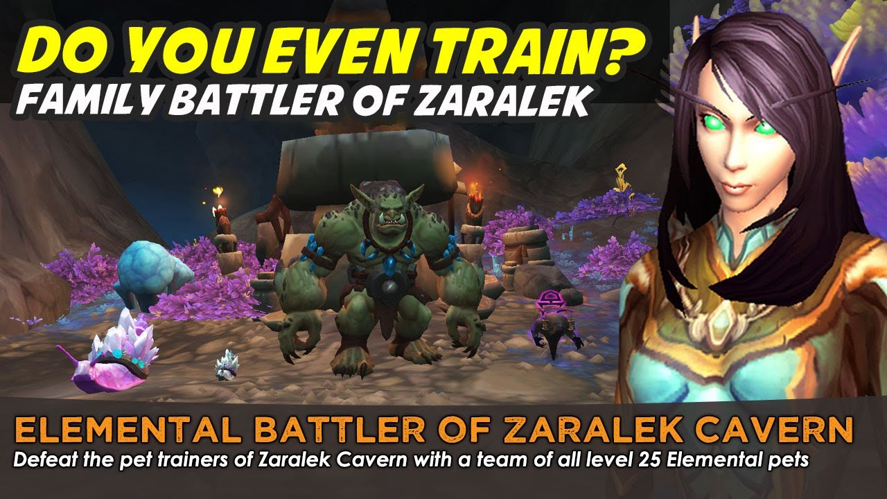 Trainer Orlogg (Elemental team) - Family Battler of Zaralek Cavern - YouTube