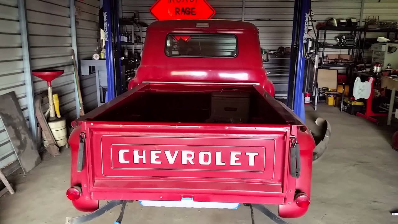 '58 Apache Fuel Door - YouTube