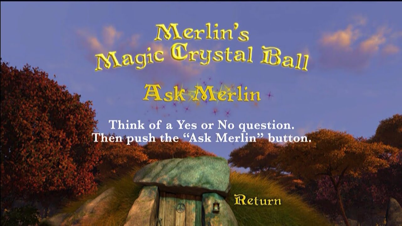 Shrek The Third - DWK Activity - Merlin's Magic Crystal Ball - YouTube